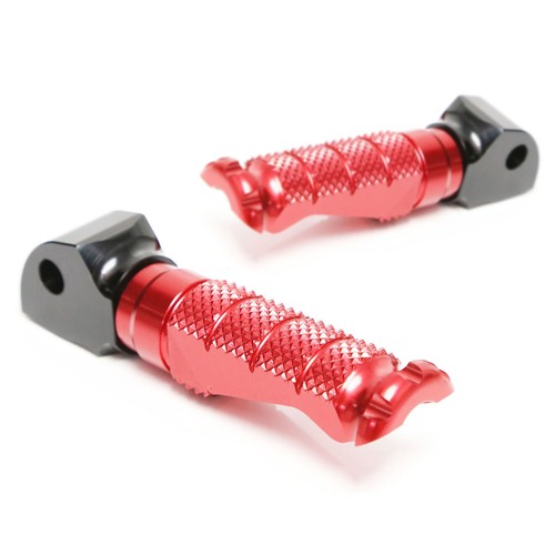 R-FIGHT Red Rear Foot Pegs For Yamaha YZF R1 00-10 11 12 13 14 15 16 17 ...