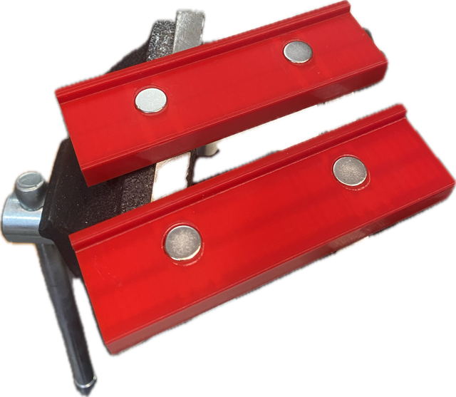 Universal 4" Soft Vise Jaws Magnetic Vice Jaw Cover Protectors Vice Jaw ...