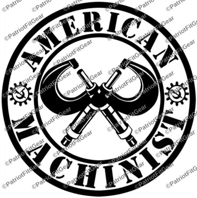 American Machinist,Machinist,Calipers,Millwright,Micrometers,Sticker ...