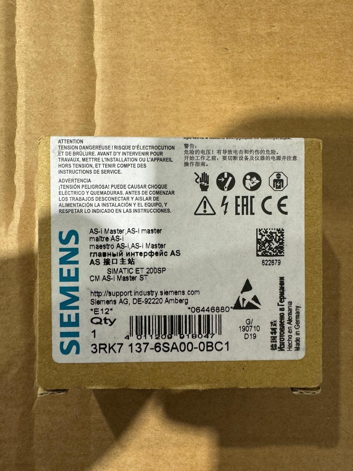 3RK7137-6SA00-0BC1 Siemens Communication Module Via FedEx or DHL for ...