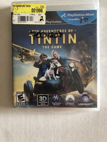The Adventures of Tintin: The Game (Sony PlayStation 3, 2011) for sale ...