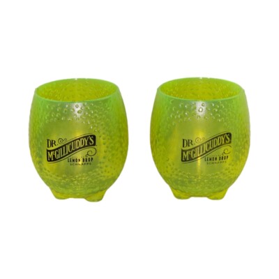 Pair Of Neon Dr. McGillicuddy's Lemon Drop Schnapps - 2 1/2 ...