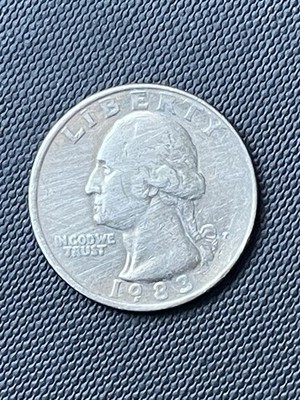 1983 - P Washington Quarter With Errors , “P” Filled In and “9” is ...