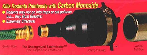 Underground Exterminator Pest Control Reusable Exhaust Pipe Attachment ...