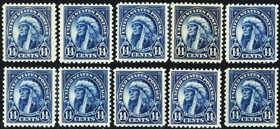 565, Mint VF NH 14¢ TEN PO FRESH Stamps CV $95. -- Stuart Katz | eBay