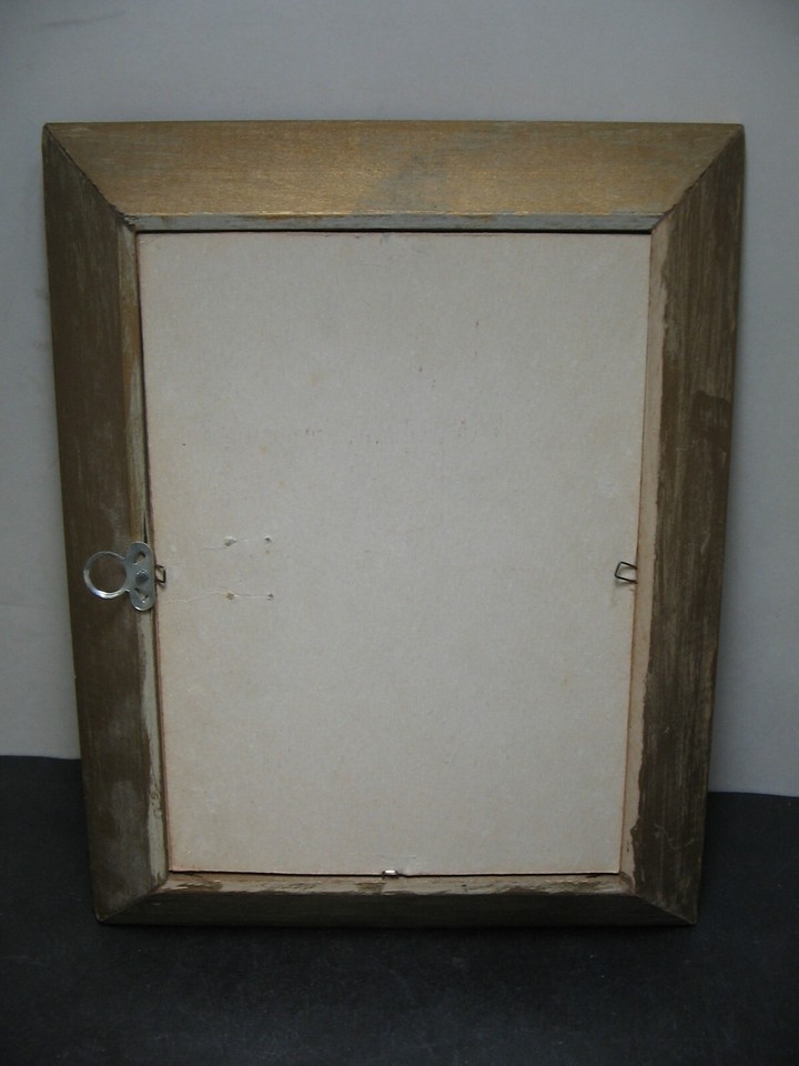 Regal Frames Wood Picture Frame for 7x5 Photo Hanging Painted Gold USED ...