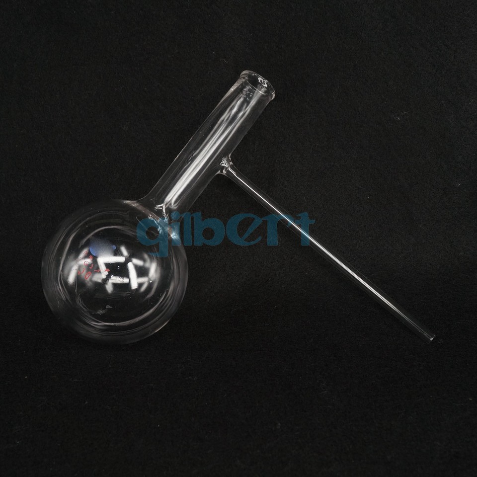 30-2000ml Glass Distillation Flask Round Bottom with Side Arm Lab ...