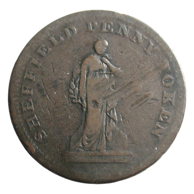 Great Britain 1813 Sheffield Oversees of the Poor Penny | eBay