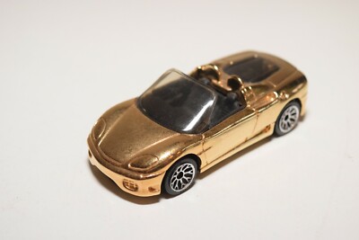 V 1:63 MATCHBOX FERRARI 360 SPIDER GOLD PLATED NEAR MINT CONDITION | eBay
