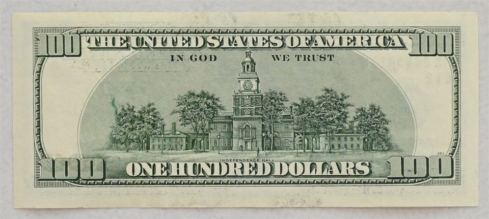 US 2006 United States Notes Small 100 Dollars Star note CH CU RC0654 ...