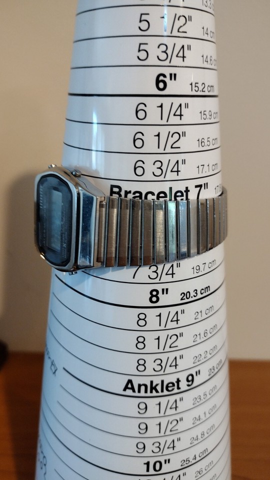 Vintage 34mm Sears PHASAR P-E1 Digital Alarm Chronograph Watch Seiko ...