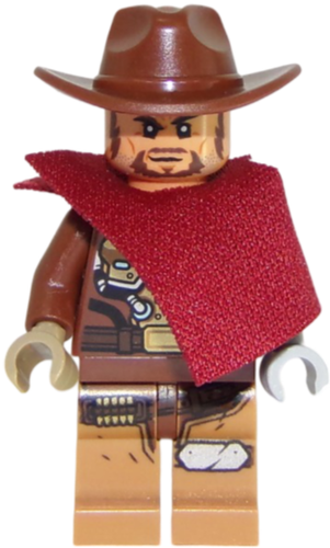 Lego Jesse McCree / Cole Cassidy 75972 Overwatch Minifigure | eBay