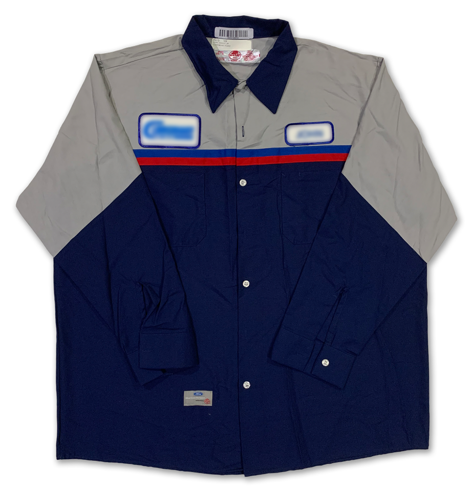 Red Kap Ford Quality Care Specialty Work Shirt Automotive Technician ...