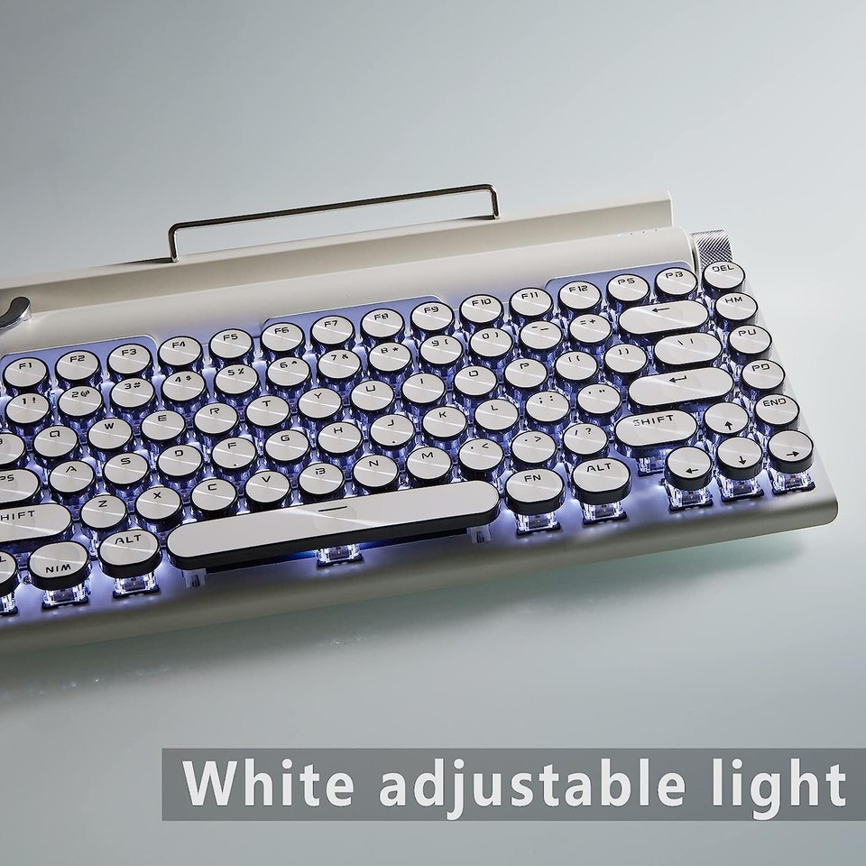 Taiahiro ML-981 Retro Mechanical Hotswappable Bluetooth Keyboard NIB | eBay