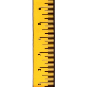 5/8" Measure Up Yellow Gold Ribbon- Back to School - Ruler Satin ribbon ...