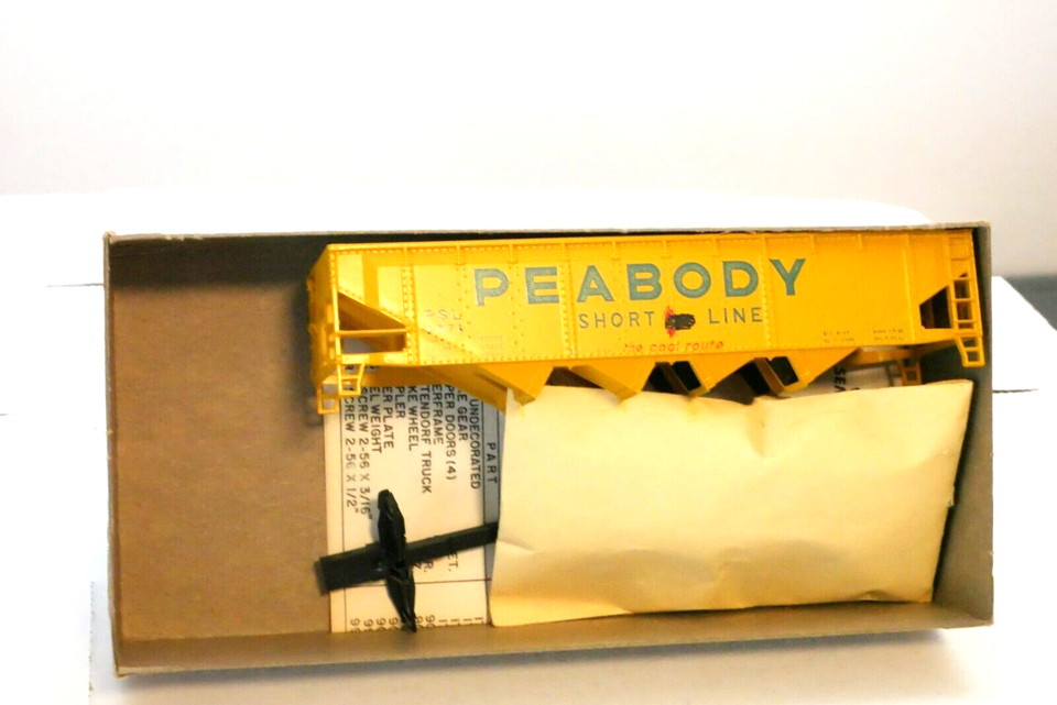 HO SCALE/ATHEARN PEABODY FOUR BAY HOPPER CARS NO PSL 6671- | eBay