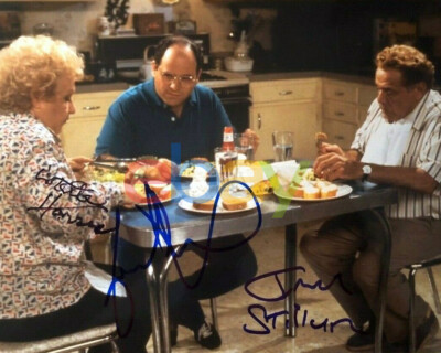 Jason Alexander Jerry Stiller Estelle signed autographed 8x10 Photo ...