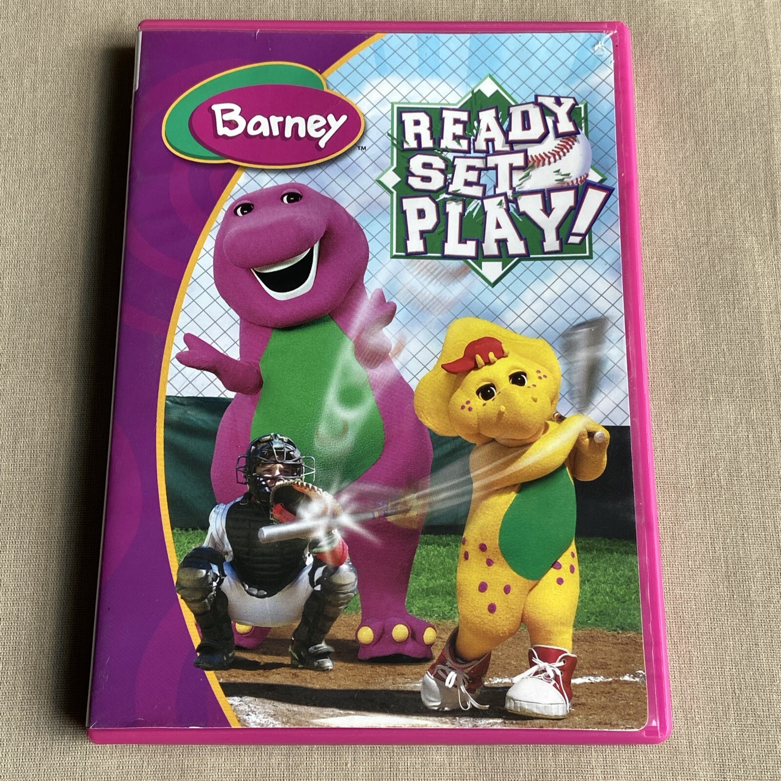 Barney: Ready Set Play! (DVD 2004) BJ Baby Bop Songs Sing-Along Jukebox ...