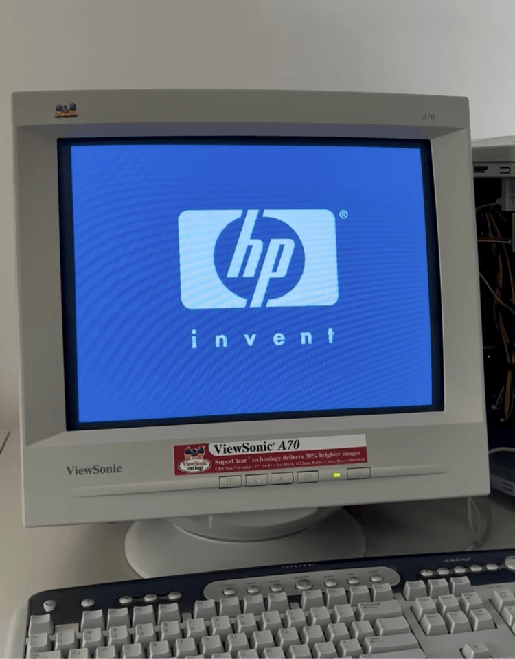 Vintage ViewSonic A70 Model VCDTS21654-2R Computer Monitor CRT Retro ...