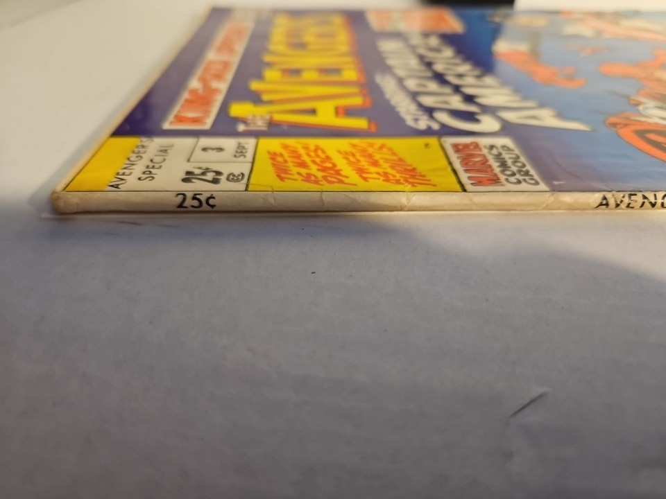 Avengers King-Size Special #3 Red Skull Captain America Joins! Marvel ...