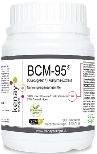 BCM-95® (CURCUGREEN®) Kurkuma-Extrakt 300 Kaps ...