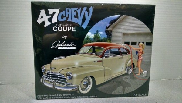 Galaxie Limited 1947 Chevrolet Fleetmaster Coupe 1/25 Scale Model Kit ...