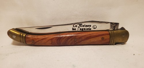 RARE Vintage 'House of Laguiole' French Olivewood Handle & Brass ...