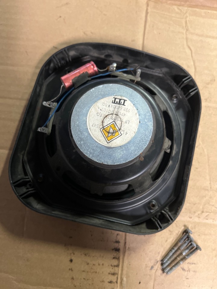 83-84 Porsche 928S Rear Parcel Shelf Speakers 928 Trim Panel Black | eBay