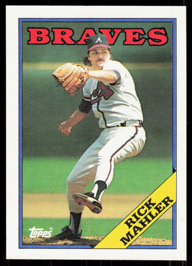 1988 Topps 706 Rick Mahler Atlanta Braves | eBay