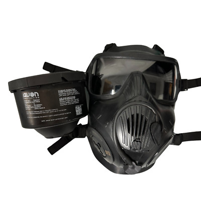 Face Gas Mask C50 with Clear Outsert Avon Protection with 72602 Size ...