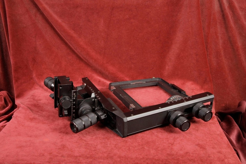 Cambo monorail camera 4x5 45 rear Standard Large Format Legend master ...