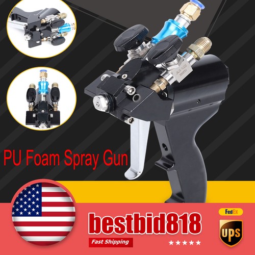 PU Foam Spray Gun Polyurethane Air Purge Spray Gun Self-cleaning 35MPA ...
