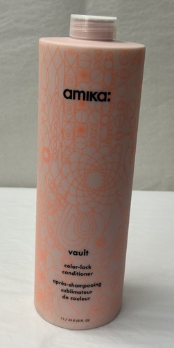 New Amika Vault Color Lock Conditioner 33.8oz 1 Liter (SH2 ...