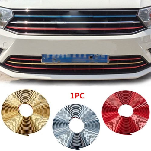 Wheel Rim Protection Chrome Frame Decoration Grille Clips Collision ...