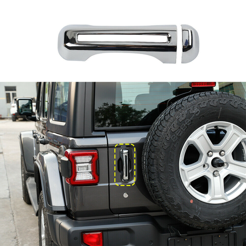 Exterior Handle Shell Door Bowl Cover Trim For Jeep Wrangler JL JT 2018 ...