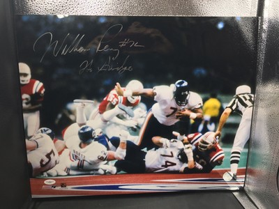 William Perry Chicago Bears Autographed Signed 16x20 “The fridge ...