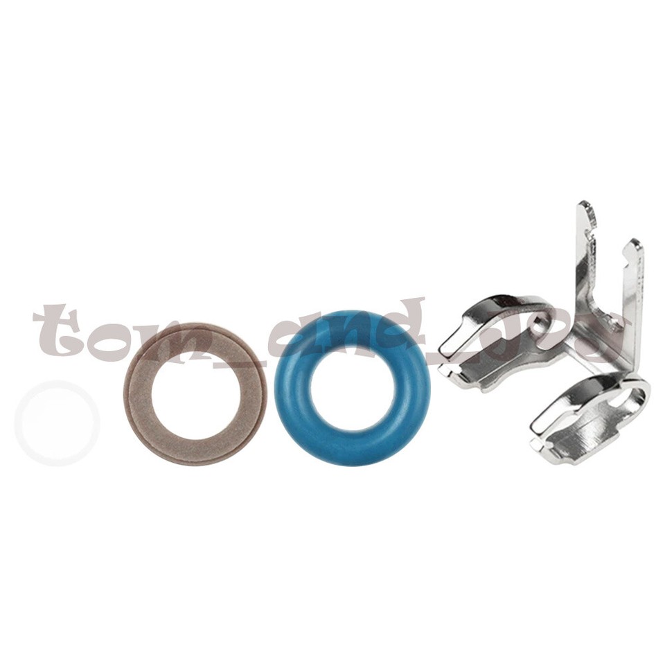 Fuel Injector Seal O-ring Kit & Retainer 2710720043 For Mercedes-Benz ...