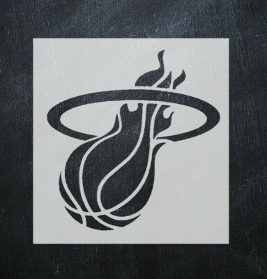 Miami Heat NBA Reusable Plastic Stencil *MULTIPLE SIZES | eBay