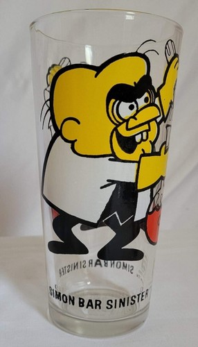 Vintage Pepsi Series Simon Bar Sinister Glass | eBay