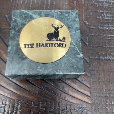 ITT HARTFORD Vintage Paperweigtt | eBay