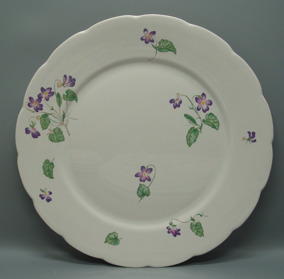 Lenox SPRING VIOLETS Dinner Plate SOLD IN SET OF FOUR More Here | eBay