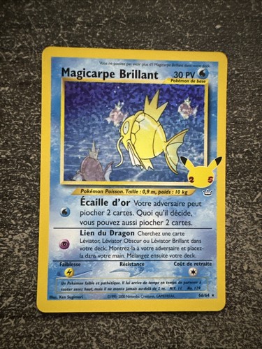 SHINY MAGIC - POKEMON 66/64 25 YEARS CELEBRATIONS NEW FR | eBay