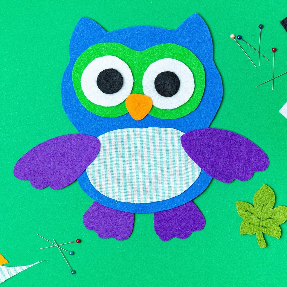 10 Pcs Felt Fabric Sheets Self Adhesive Felt Sheets 8 x 12 Inches Felt ...