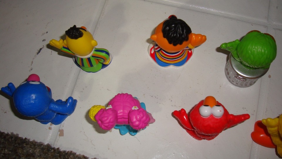 Hasbro Sesame Street Mini Figures Set of 11 with RARE - COUNT CHEF ZOE ...