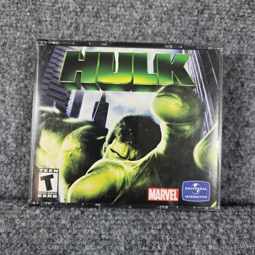 Hulk PC Game Windows Unleash The Fury Marvel MISSING DISC 1 CD ROM | eBay