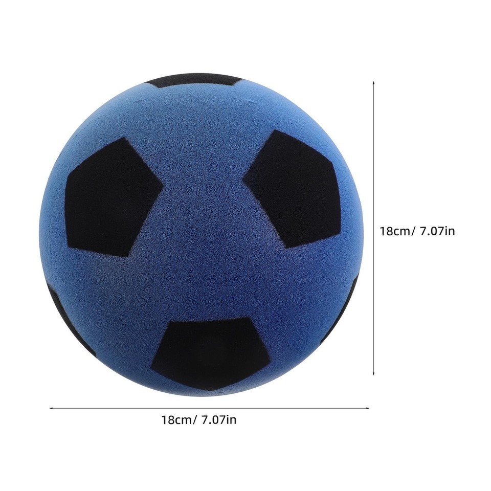 Silent Indoor Soccer Ball for Soft PU Material Quiet Football for Skill ...