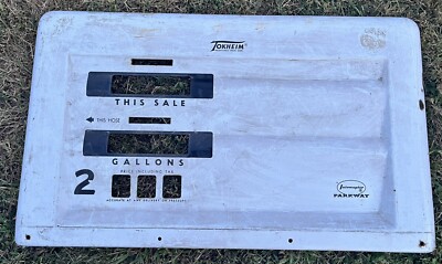 Tokheim Intercepter Gas Pump Face Plate | eBay