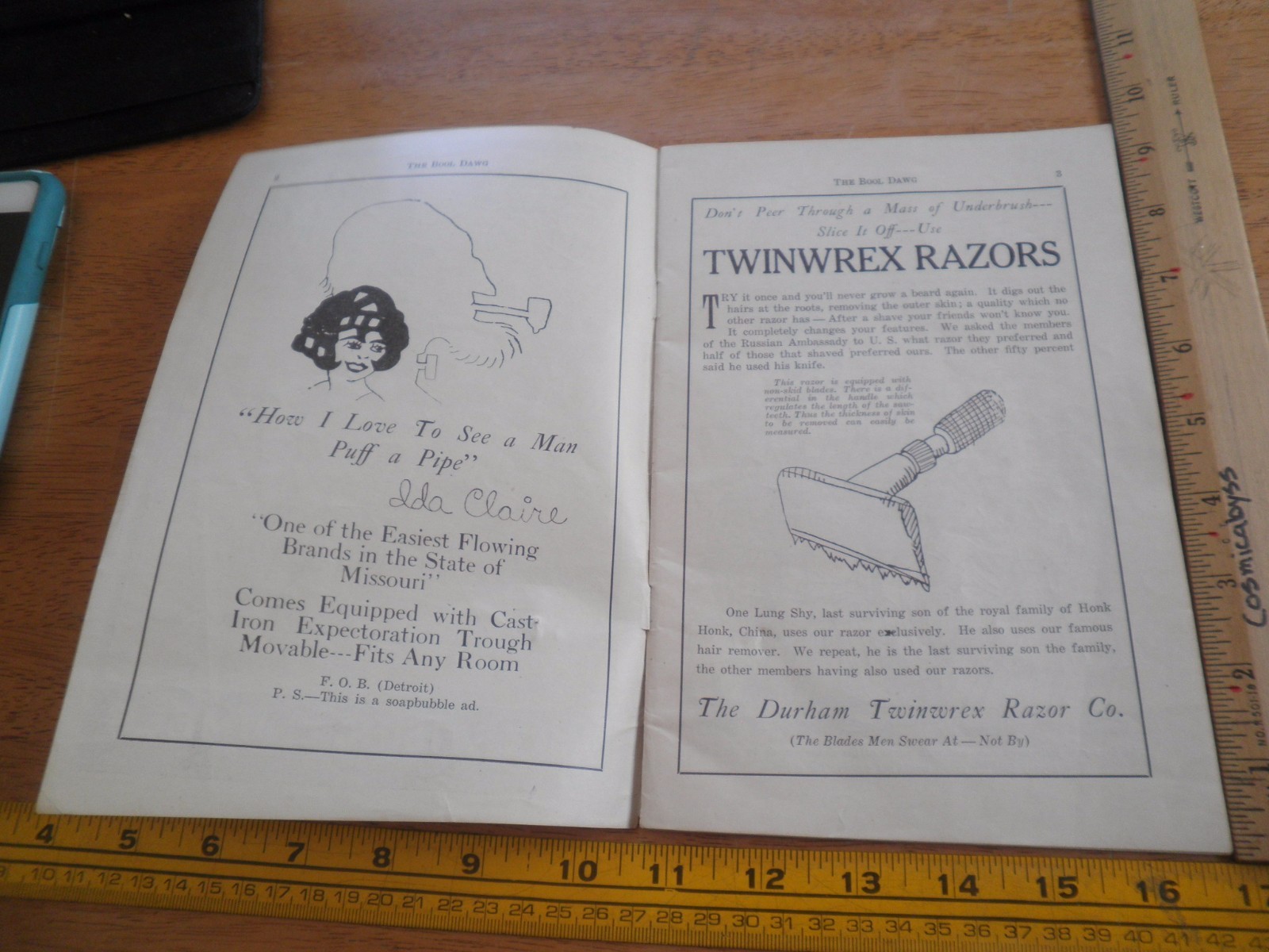 The Bool Dawg Albert Richard Stockdale comedy art magazine VINTAGE ...