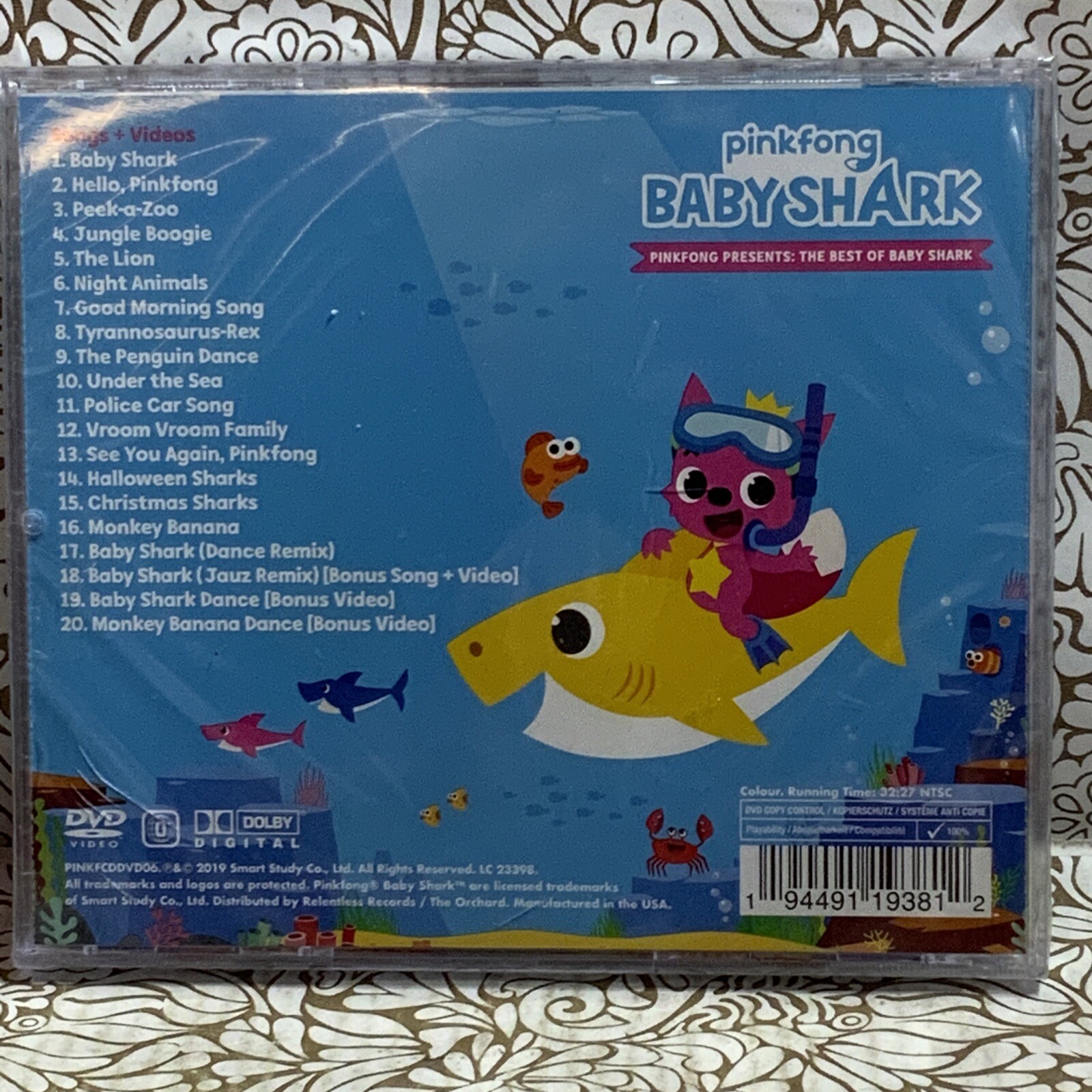 Pinkfong Presents: the Best of Baby Shark by Pinkfong (CD, 2019) for ...