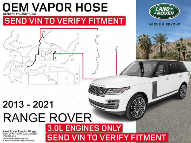 Land Rover LR089869 | Hose - Fuel for sale online | eBay